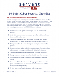 Security Resources | Servant 42